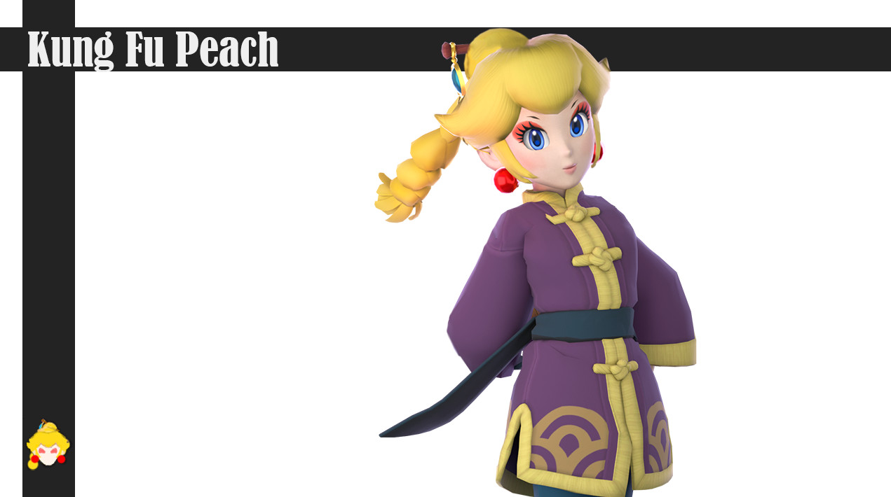 Kung Fu Peach (Princess Peach: Showtime!) Mod for Super Smash Bros ...