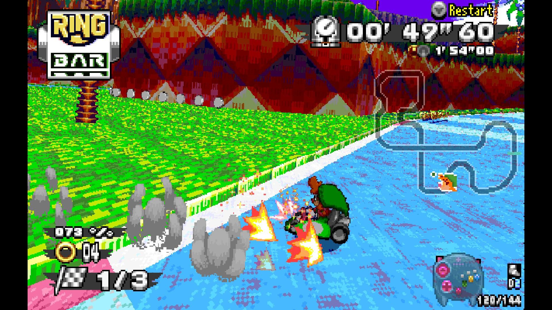 Belle the Tinkerer in Ring Racers Mod for Dr. Robotnik's Ring Racers ...