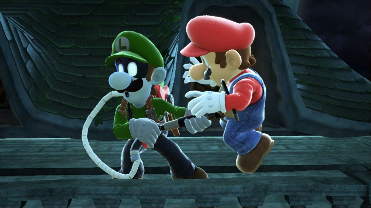 Luigi's Mansion | FNF - BETA Luigi Mod for Super Smash Bros. Ultimate ...