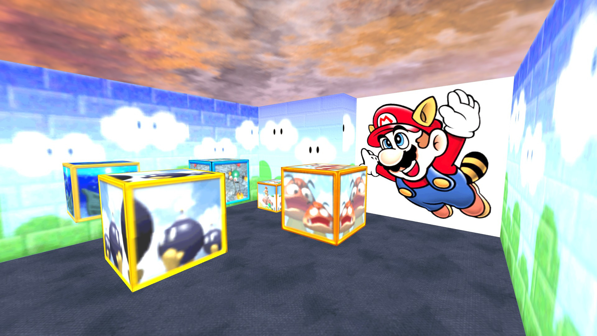 dm_mario_4rooms Mod for Counter-Strike 1.6 | CS1.6 Mods