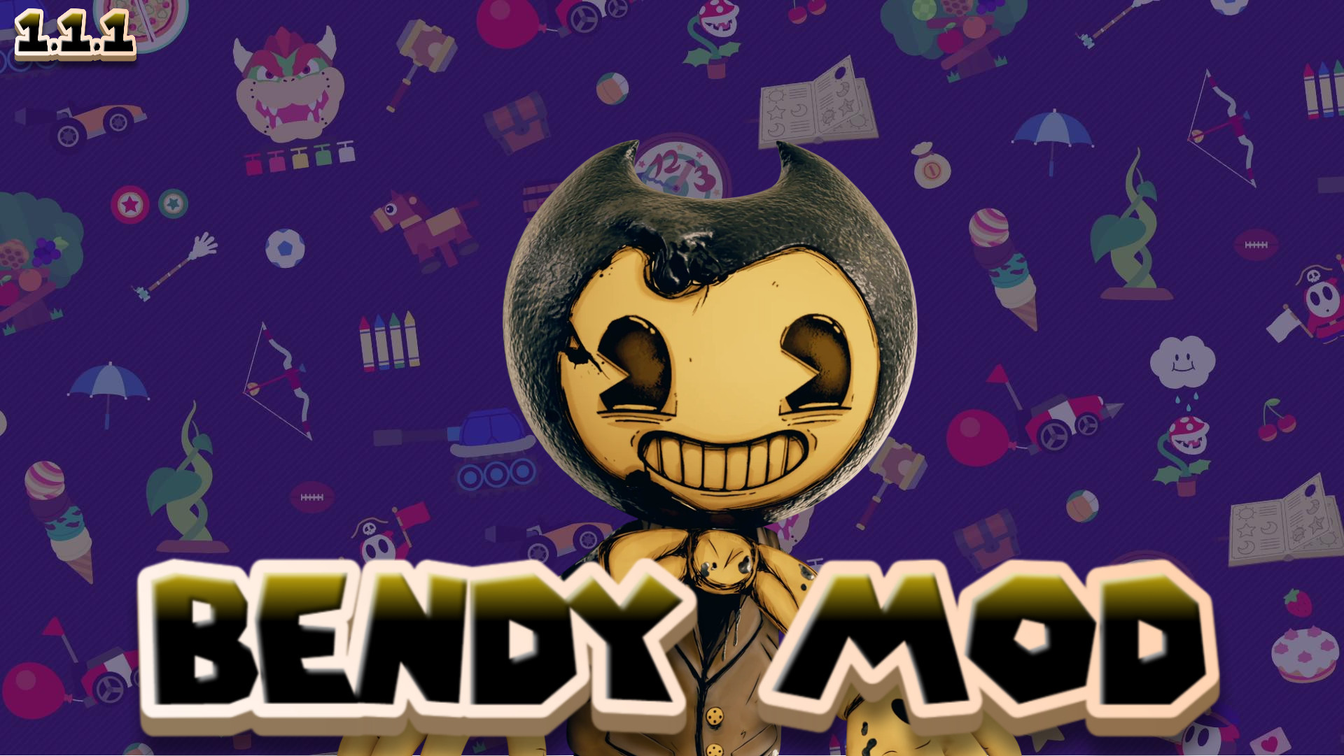 Bendy joins the party Mod for Mario Party Superstars | MPS Mods