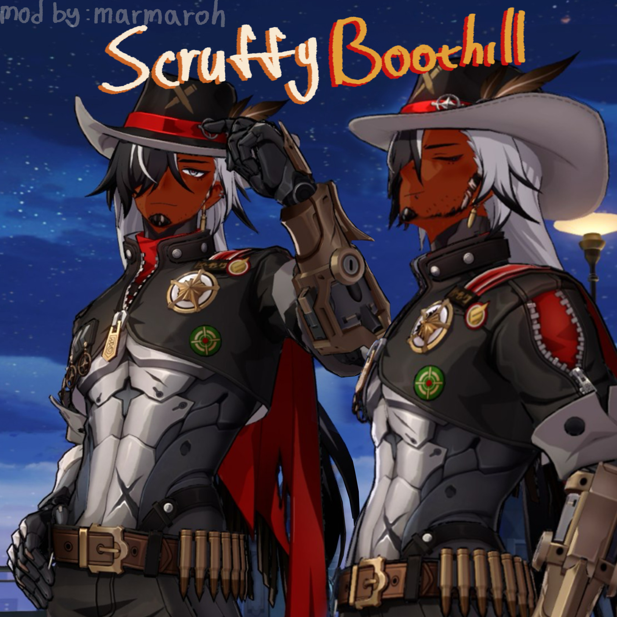 Scruffy Boothill (Toggle) Mod for Honkai Star Rail | HSR Mods
