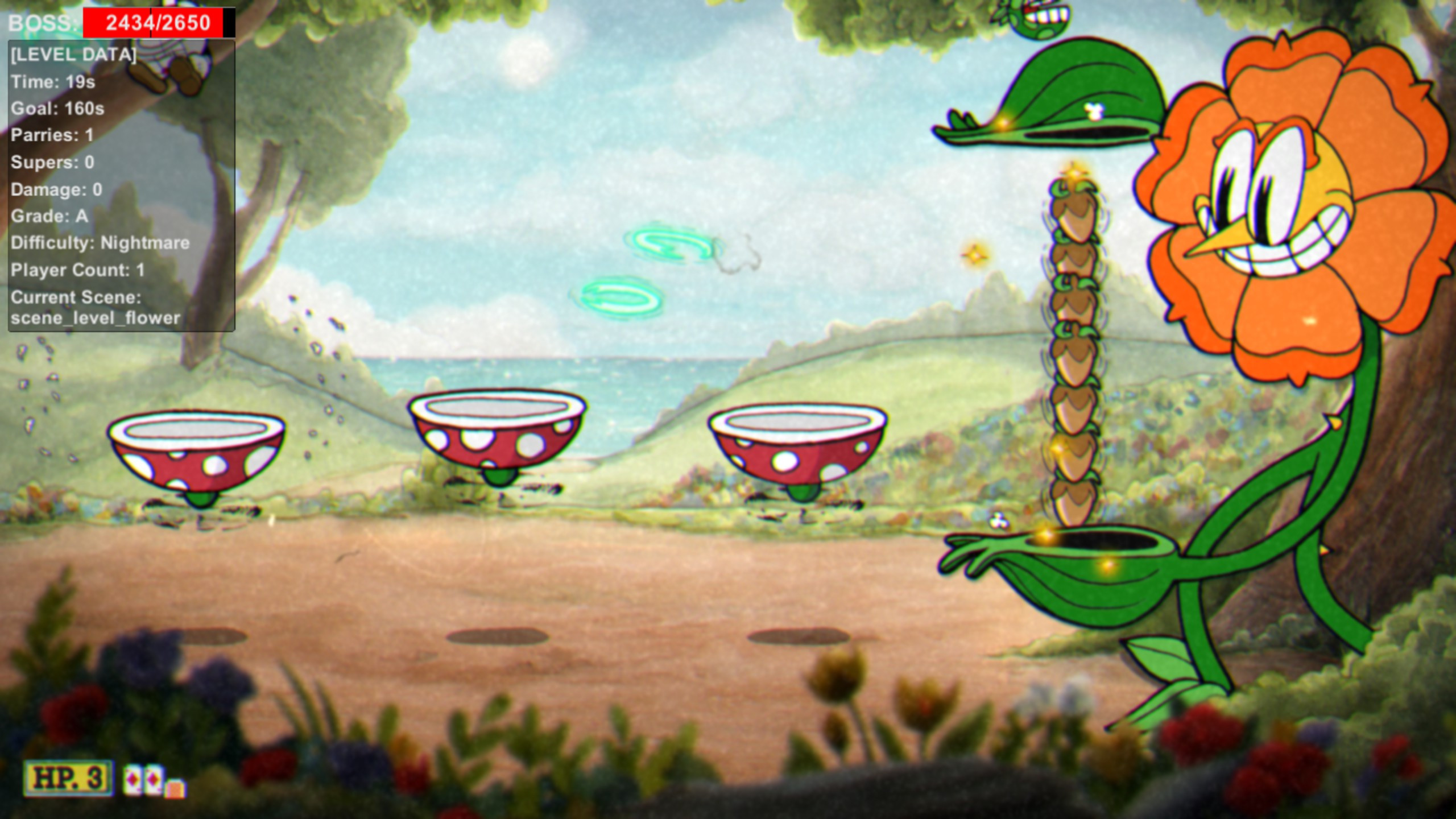 Nightmare Difficulty Mod for Cuphead | Cuphead Mods