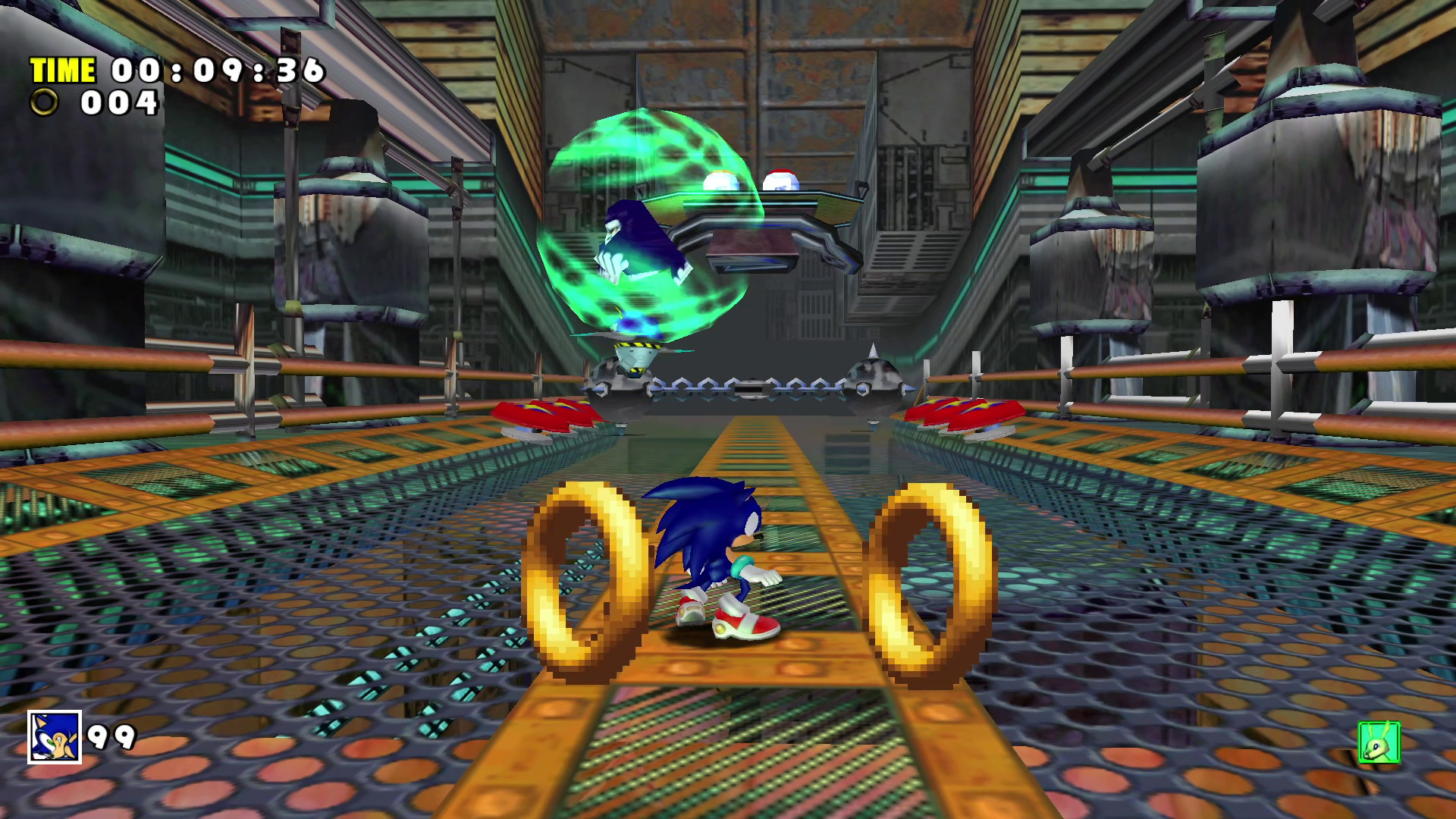 Sonic 3D Blast PC Special Stage Ring Sprites Mod for Sonic Adventure DX ...
