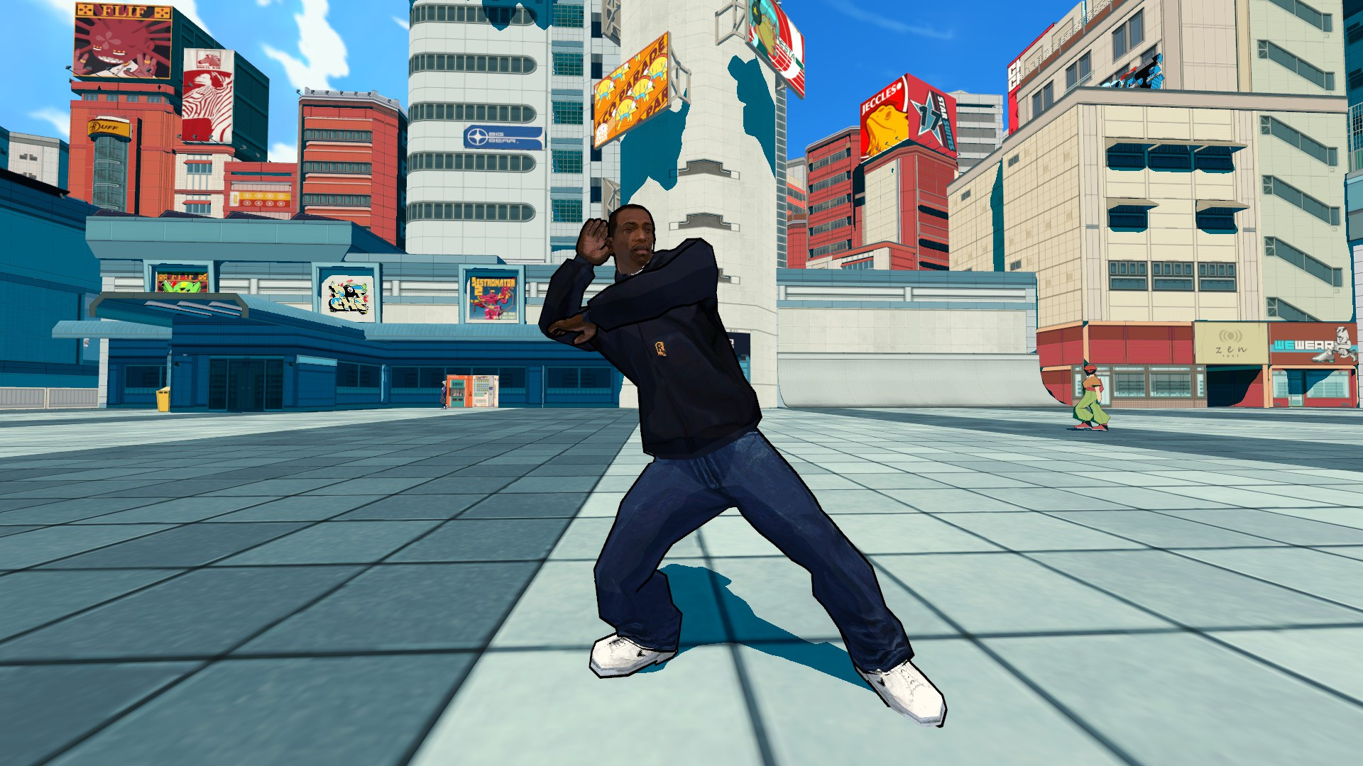 Carl Johnson (CJ) - Grand Theft Auto San Andreas Mod for Bomb Rush ...