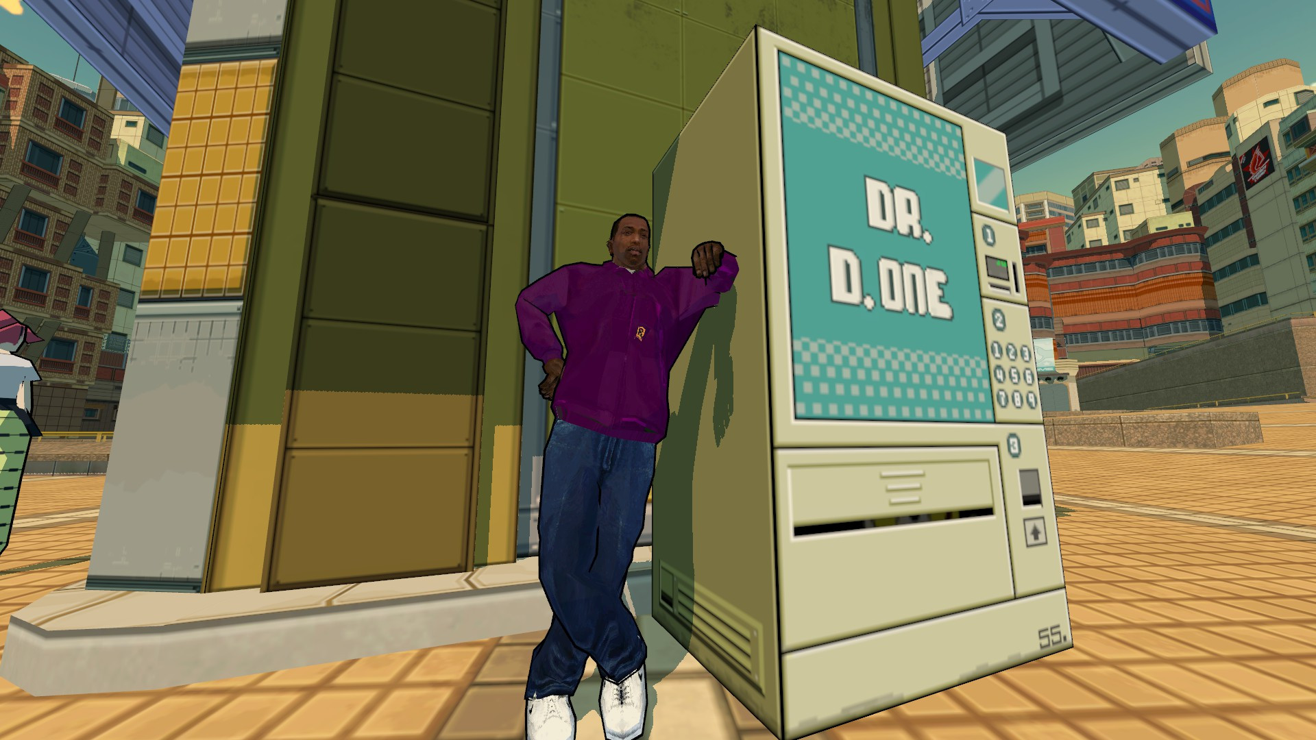 Carl Johnson (CJ) - Grand Theft Auto San Andreas Mod for Bomb Rush ...