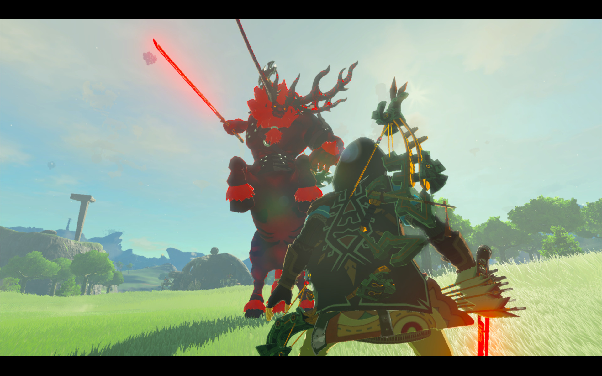 Calamity Lynel and Red Kinetic Katana (Stanalone) Mod for The Legend of ...