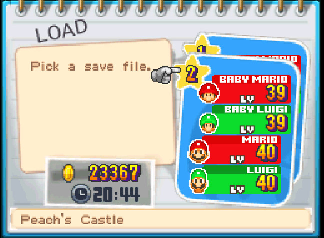 (HARD MODE) Save File Compendium Mod for Mario & Luigi: Partners in ...