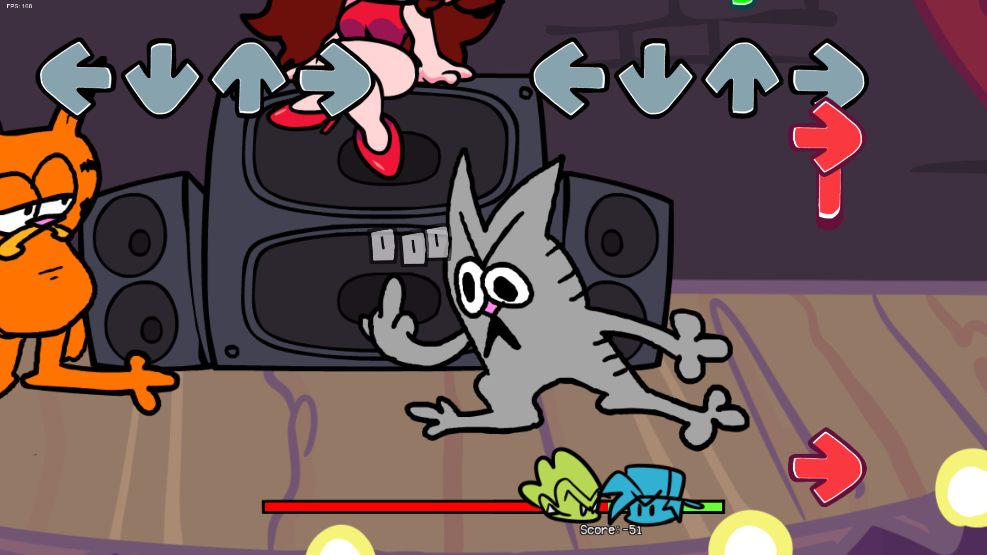 Miscellaneous Recharts for base FNF Mod for Friday Night Funkin' | FNF Mods