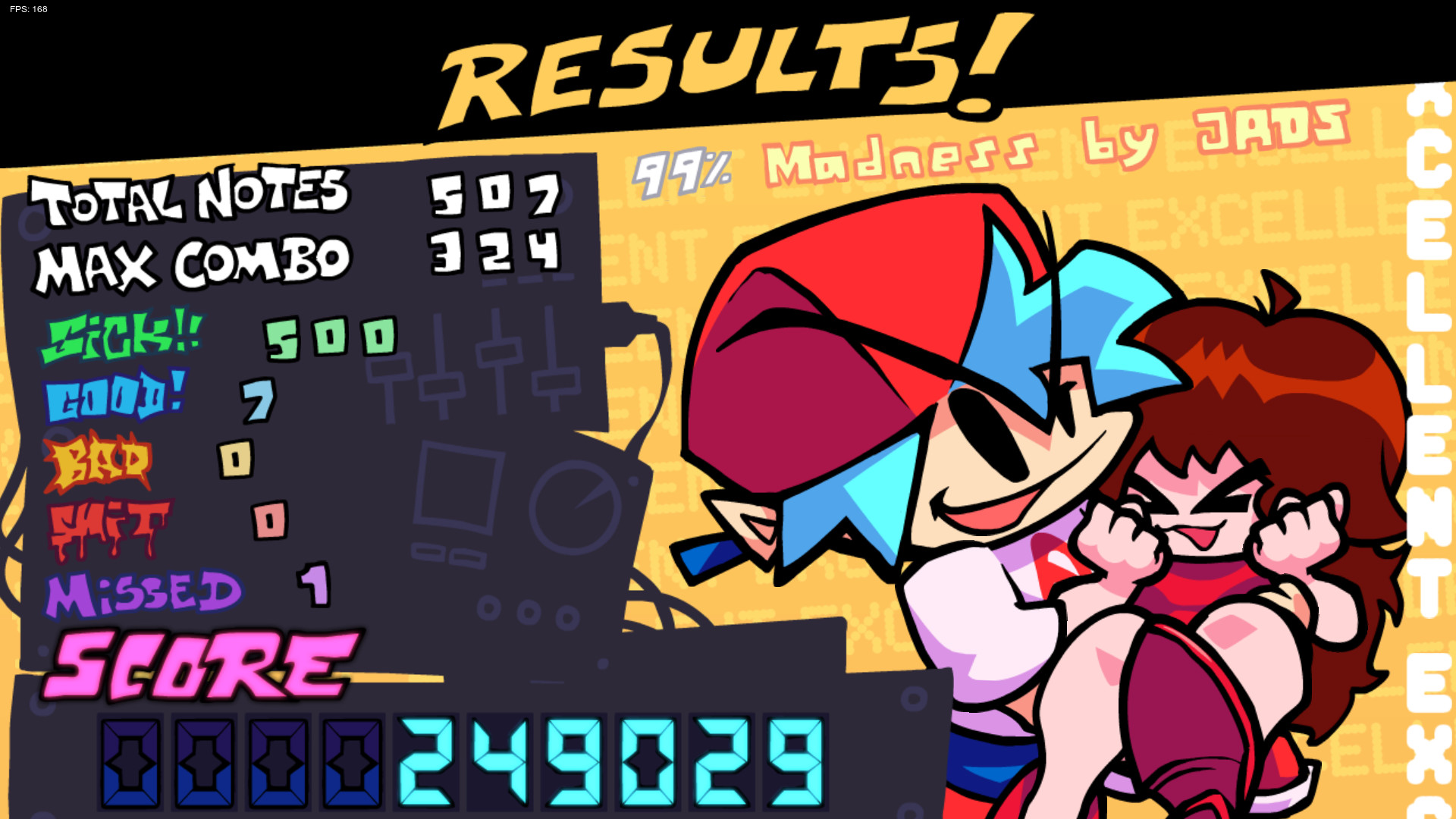 Miscellaneous Recharts for base FNF Mod for Friday Night Funkin' | FNF Mods