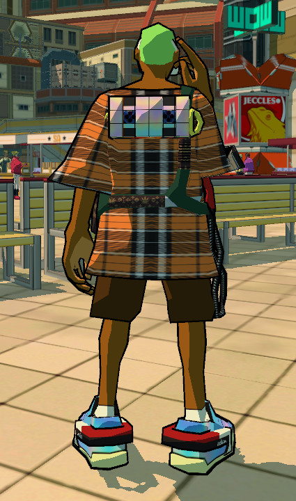 Mesh El Melo Mod for Bomb Rush Cyberfunk | BRC Mods