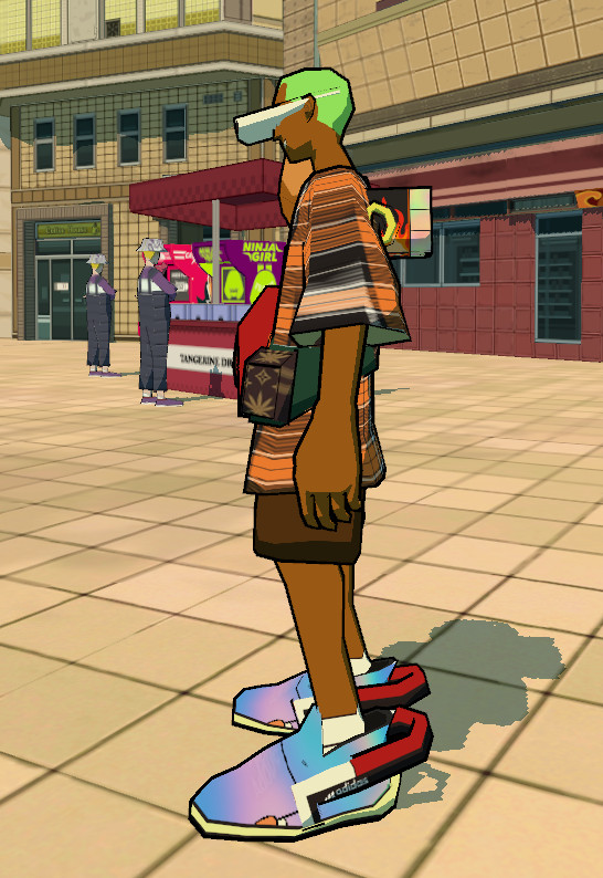 Mesh El Melo Mod for Bomb Rush Cyberfunk | BRC Mods