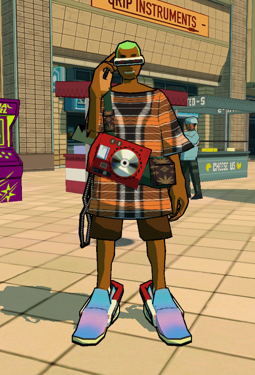 Mesh El Melo Mod for Bomb Rush Cyberfunk | BRC Mods