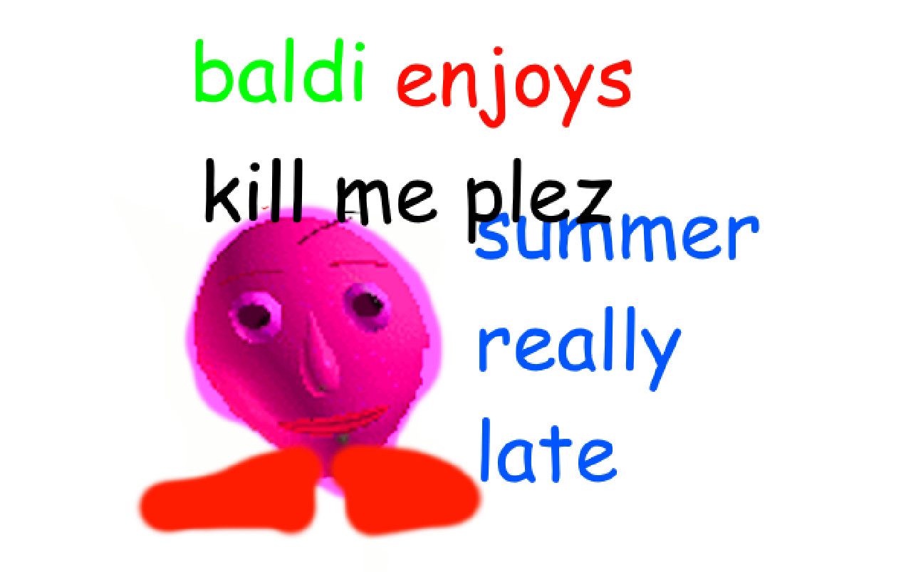 [SENSITIVE CONTENT] BBJHS: baldi enjoys summer really late Mod for ...