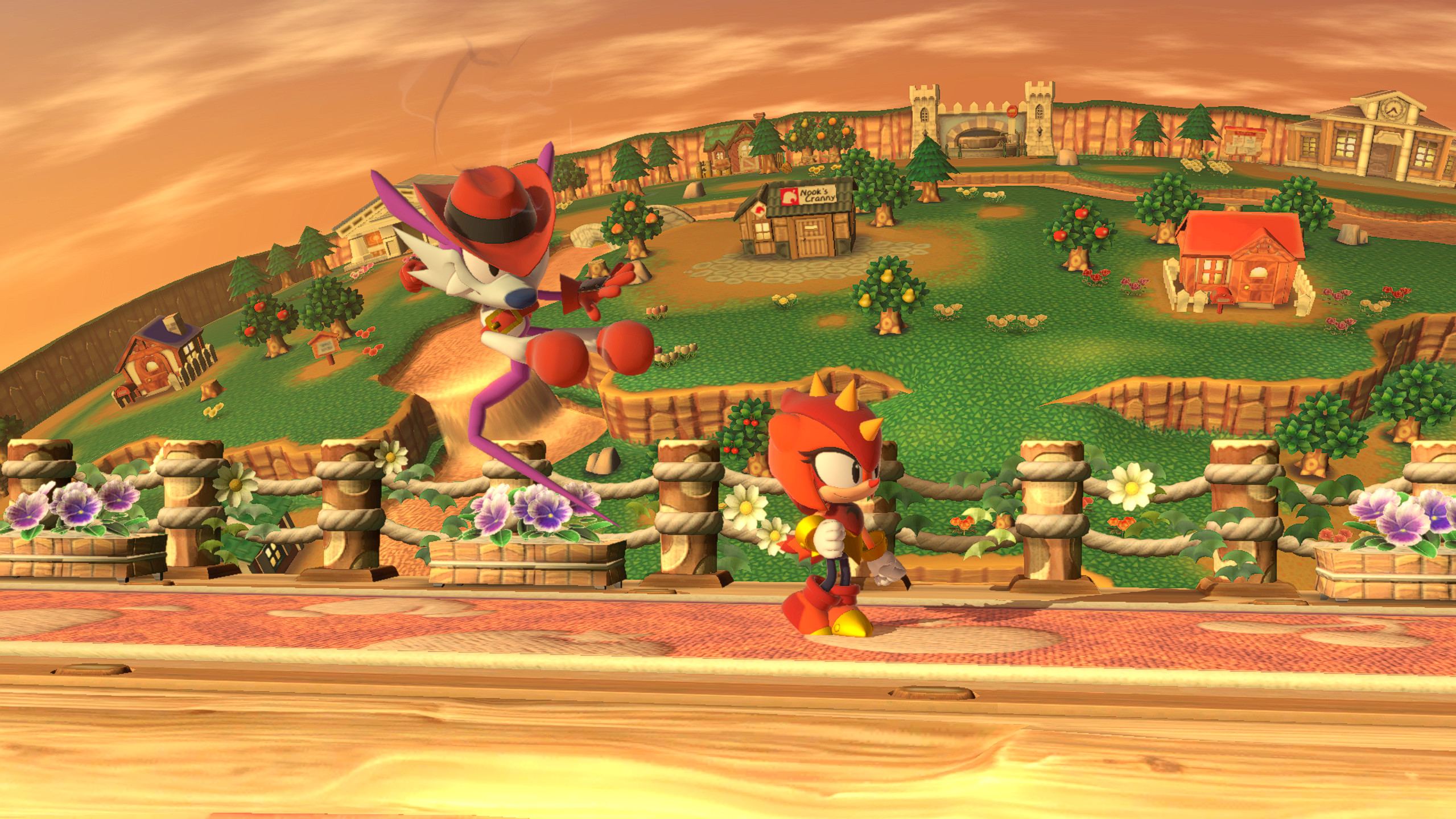 Sonic | Fang the Sniper over Fox Mod for Super Smash Bros. Ultimate ...