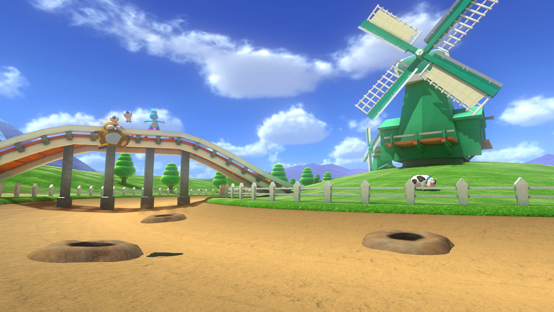 N64 Moo Moo Farm Mod for Mario Kart 8 Deluxe | MK8D Mods