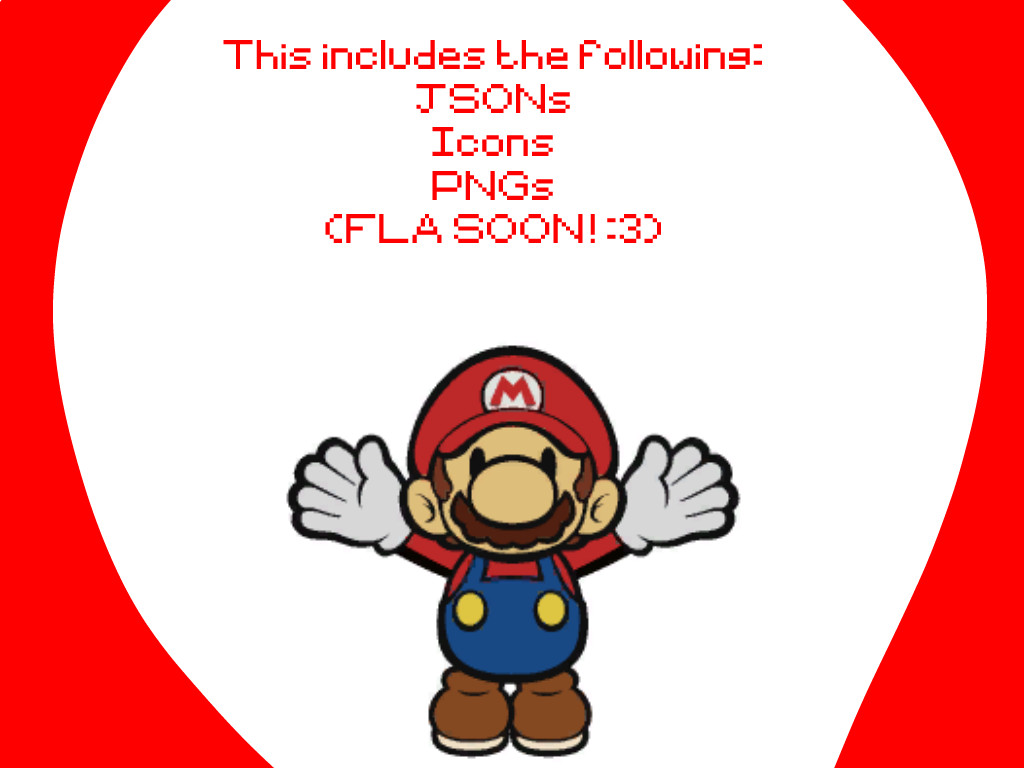 Playable Paper Mario! Mod for Friday Night Funkin' | FNF Mods