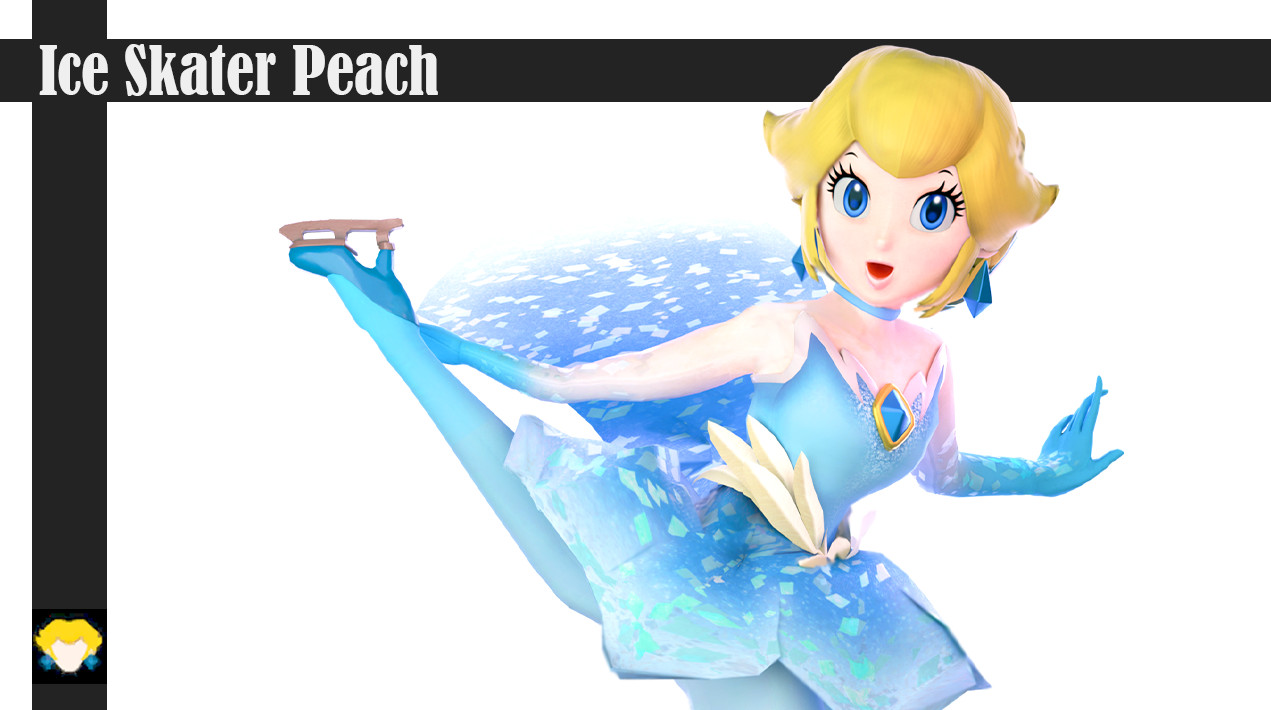 Ice Skater Peach (Princess Peach: Showtime!) Mod for Super Smash Bros. Ultimate | SSBU Mods