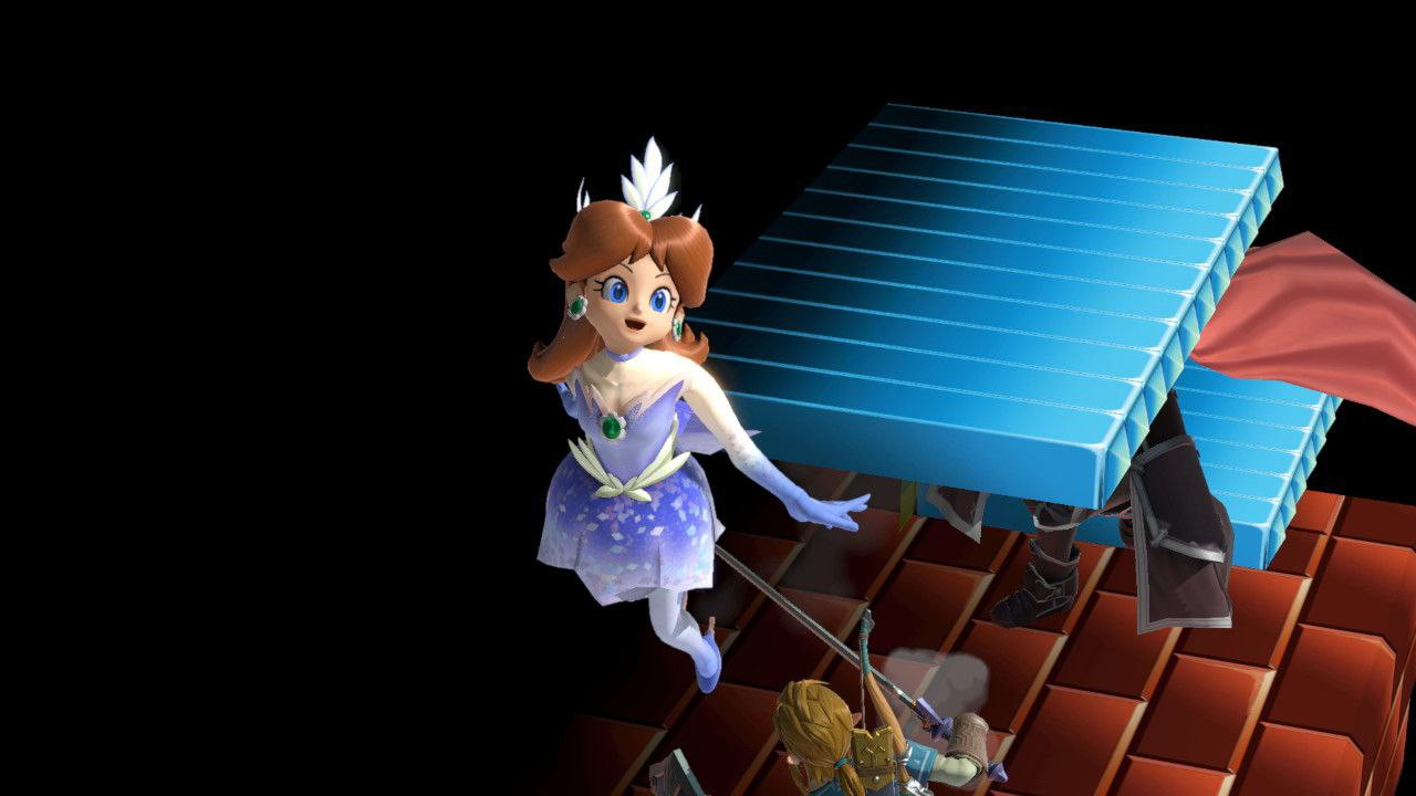 Ice Skater Daisy (Princess Peach: Showtime!) Mod for Super Smash Bros ...