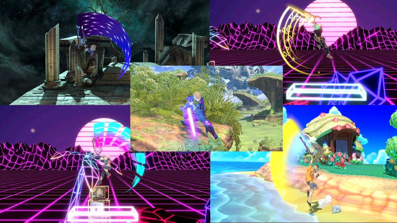 Various Shulk effects Mod for Super Smash Bros. Ultimate | SSBU Mods