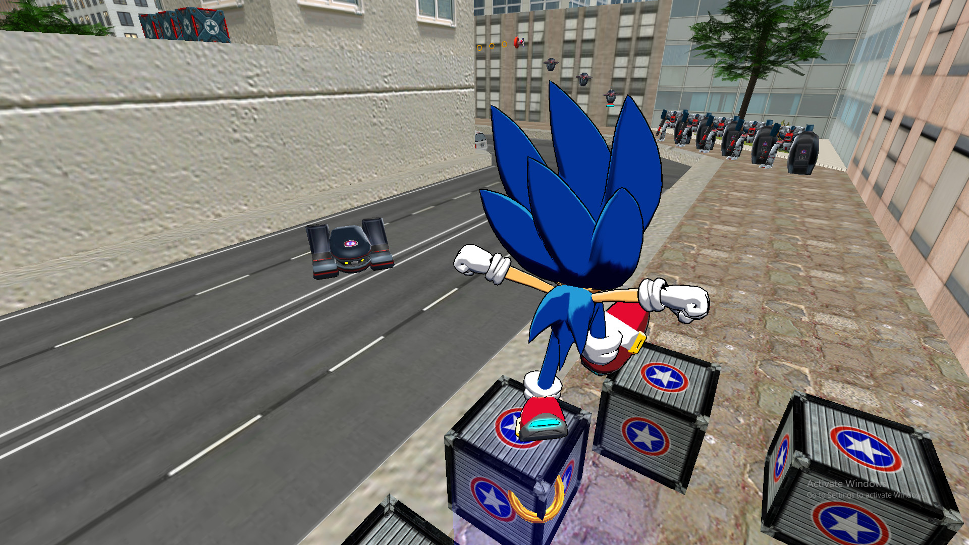 X Sonic Mod for Sonic World DX | SWDX Mods