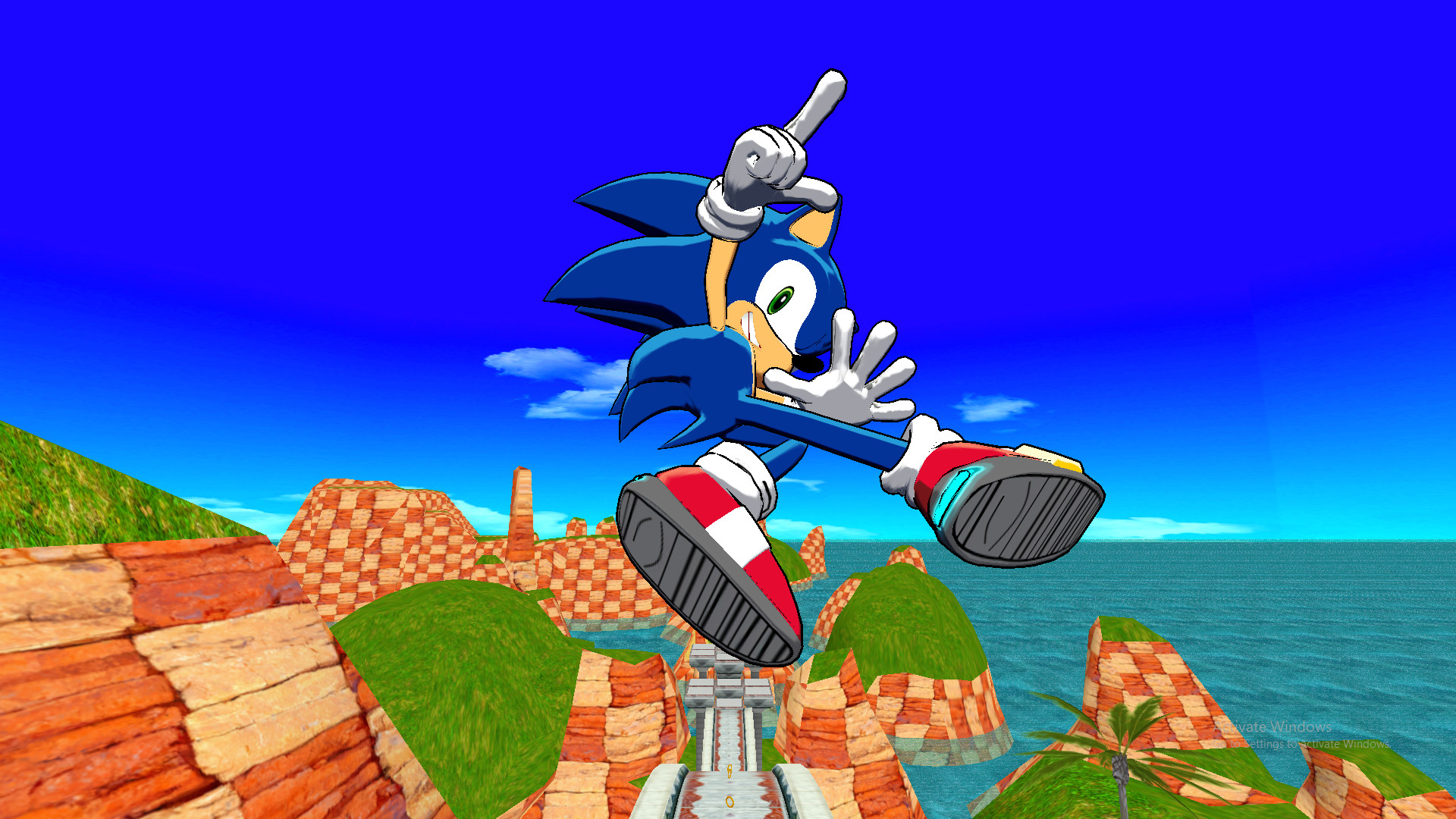 X Sonic Mod for Sonic World DX | SWDX Mods