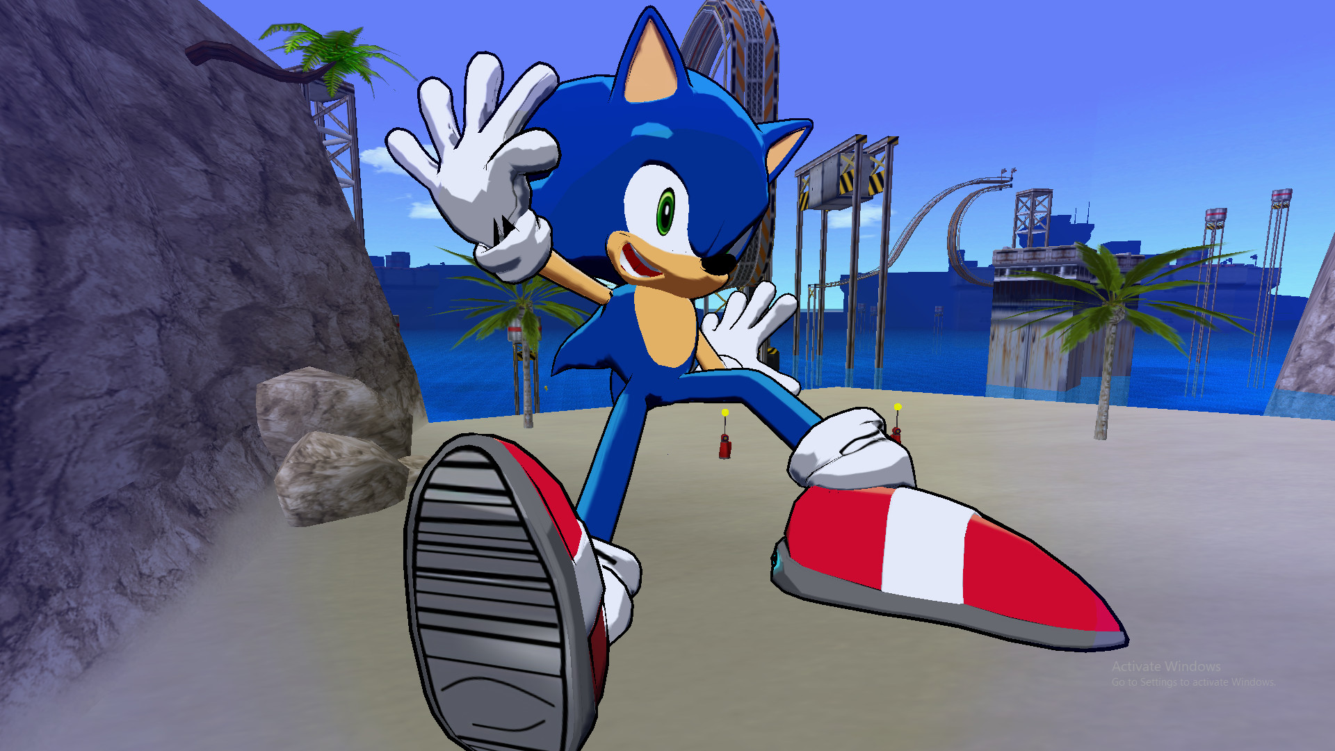 X Sonic Mod for Sonic World DX | SWDX Mods