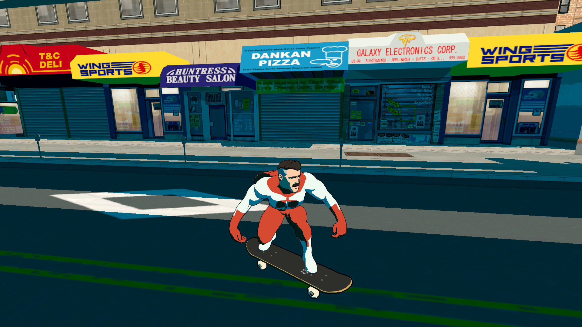 Omni-Man Mod for Bomb Rush Cyberfunk | BRC Mods