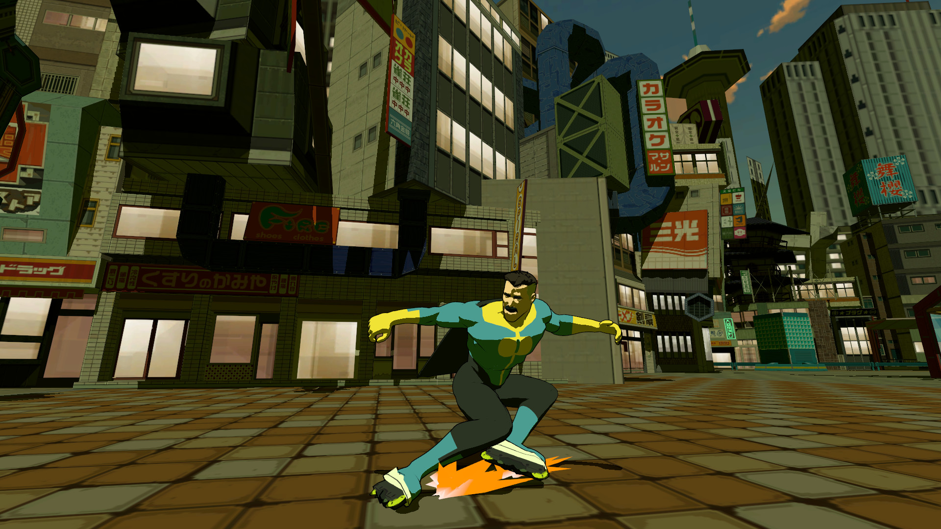 Omni-Man Mod for Bomb Rush Cyberfunk | BRC Mods