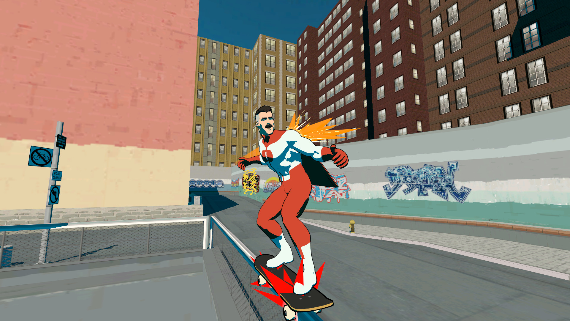 Omni-Man Mod for Bomb Rush Cyberfunk | BRC Mods