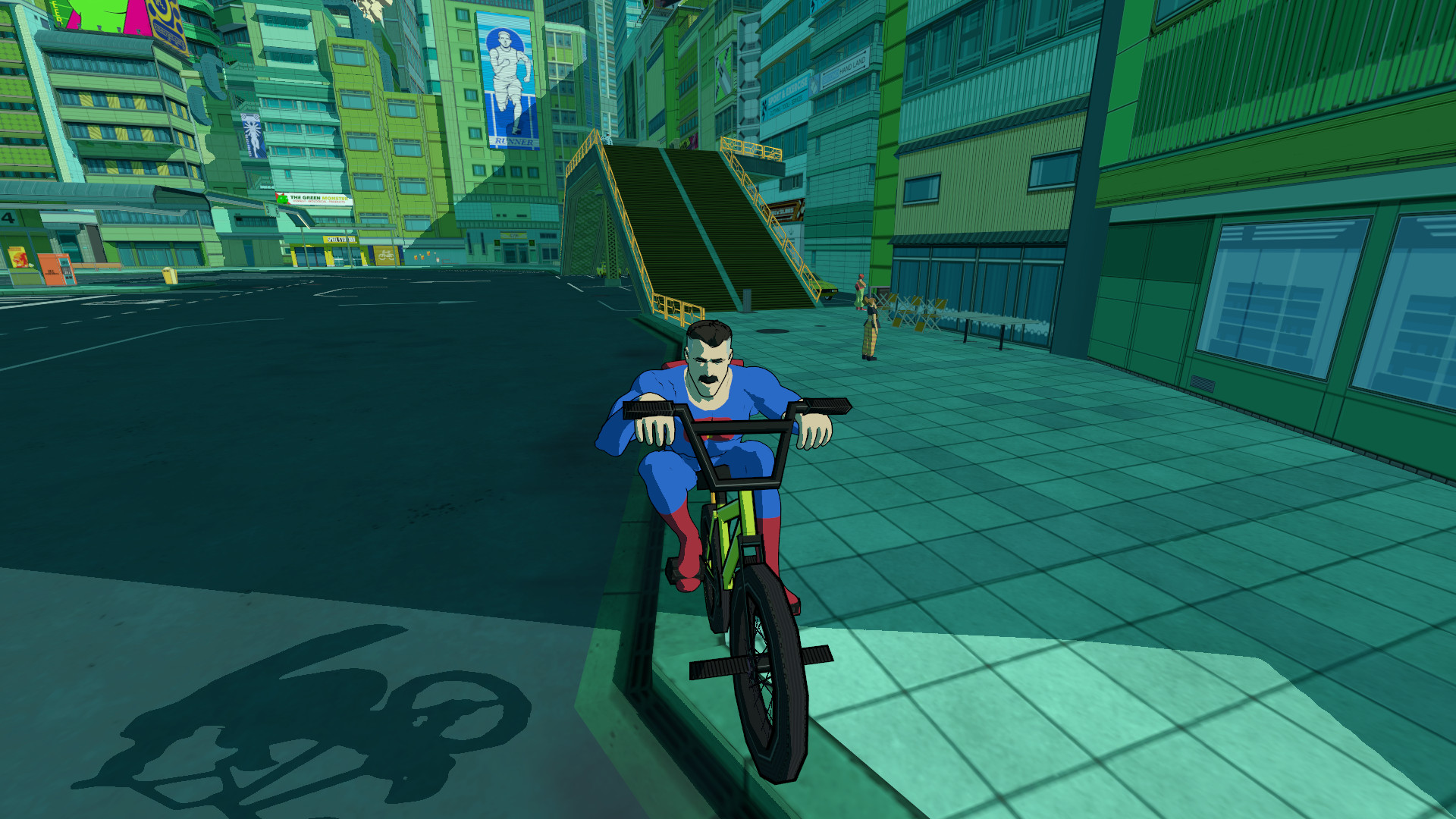 Omni-Man Mod for Bomb Rush Cyberfunk | BRC Mods