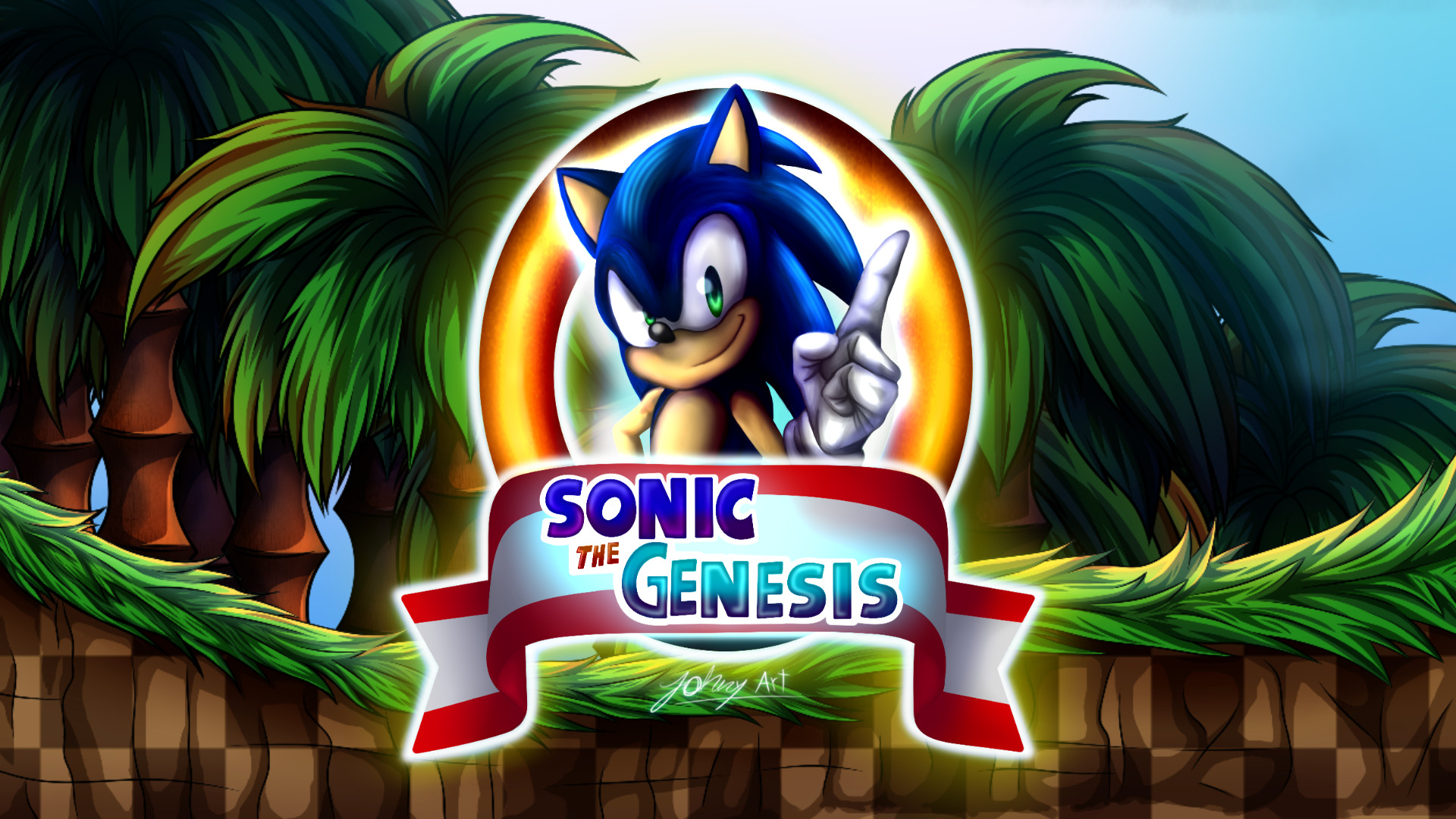 Sonic The Génesis Demo Mod for Friday Night Funkin' | FNF Mods