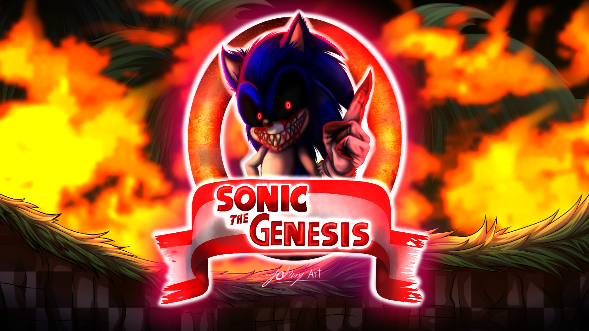 Sonic The Génesis Demo Mod for Friday Night Funkin' | FNF Mods
