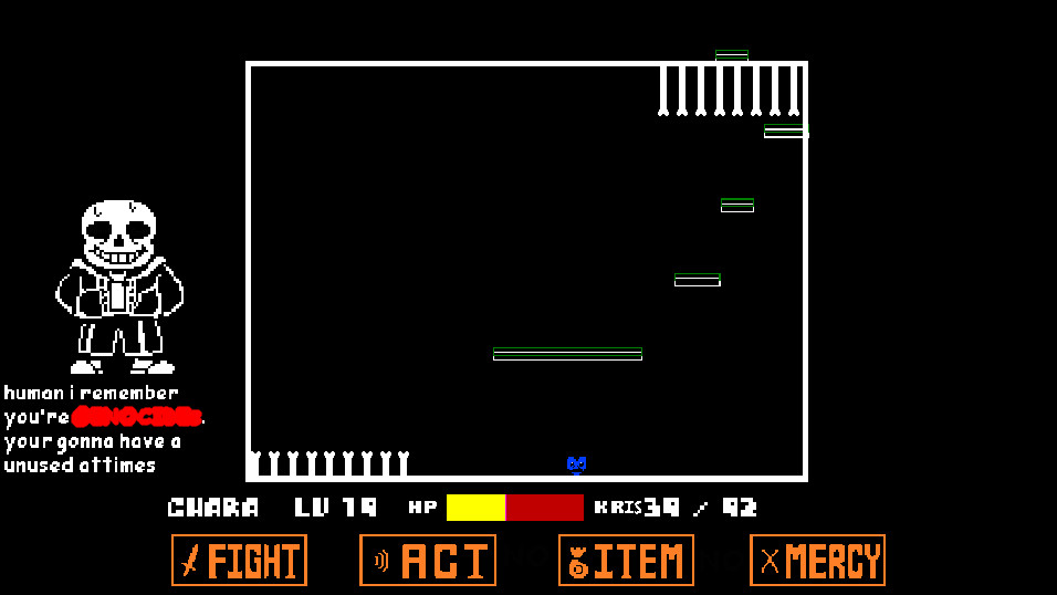 UNUSED SANS'S ATTACKS RESTORED Mod for UNDERTALE | UNDERTALE Mods