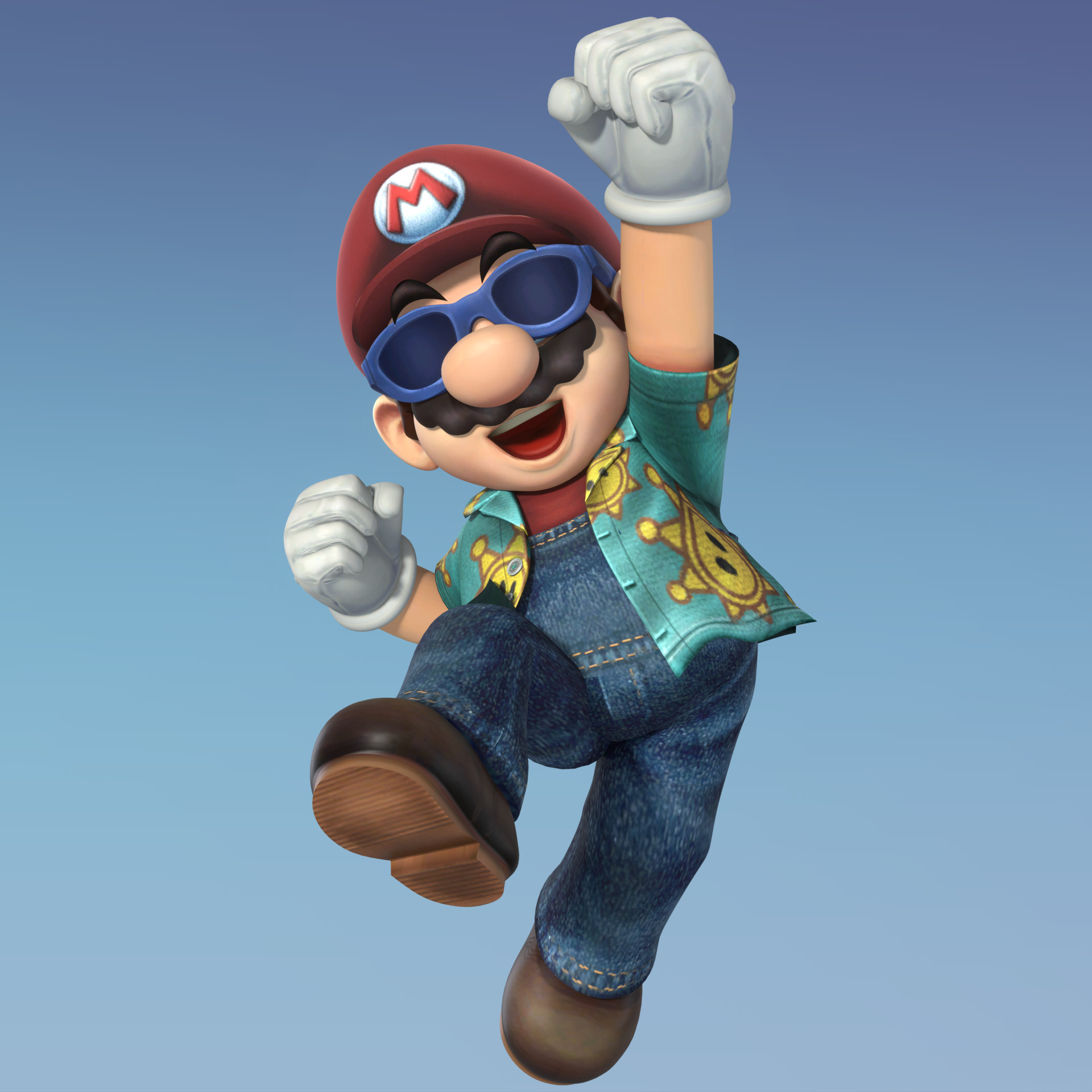 Mario Mario Party 10 Pose Cosmetic Pack Mod for Super Smash Bros. Brawl ...