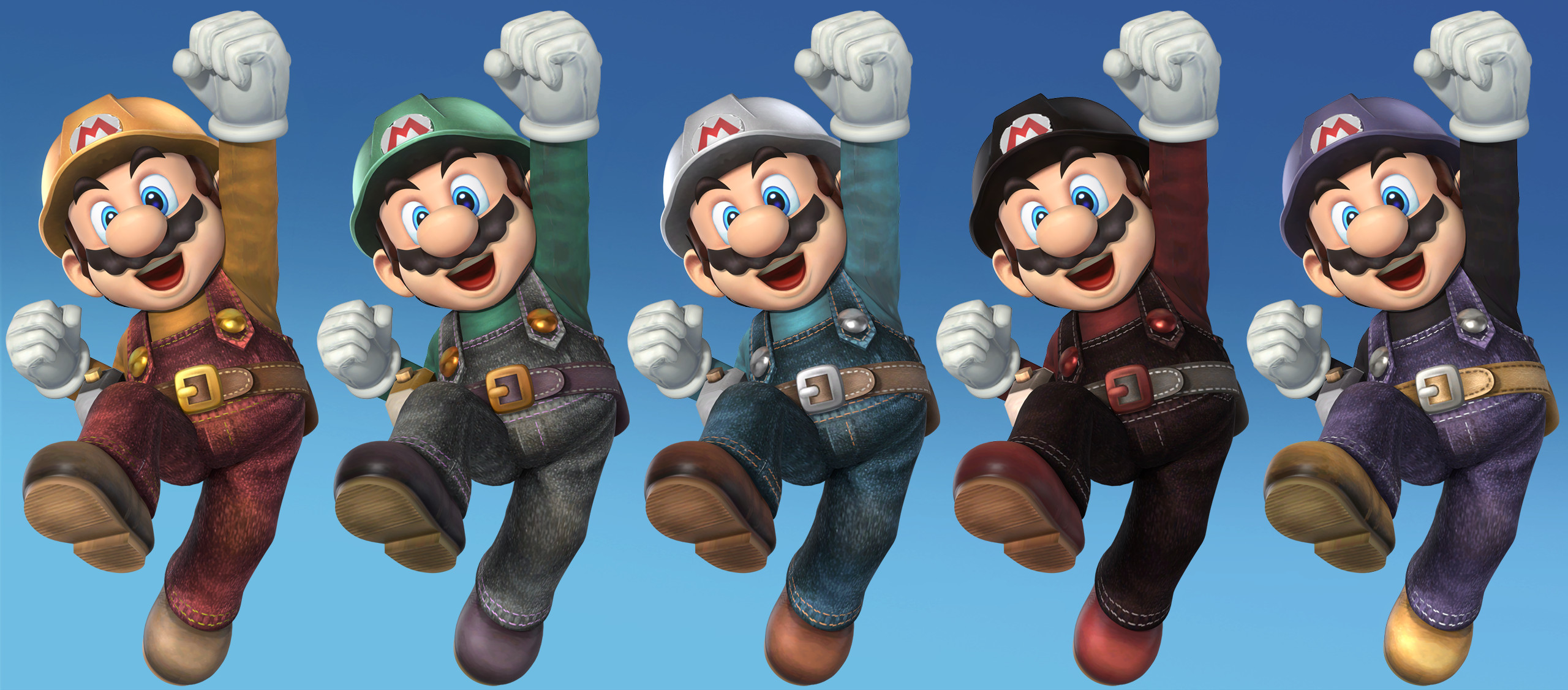 Mario Mario Party 10 Pose Cosmetic Pack Mod for Super Smash Bros. Brawl ...