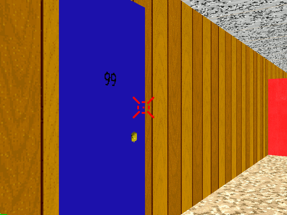 Crosshair Cursor! Mod for Baldi's Basics | Baldi Mods