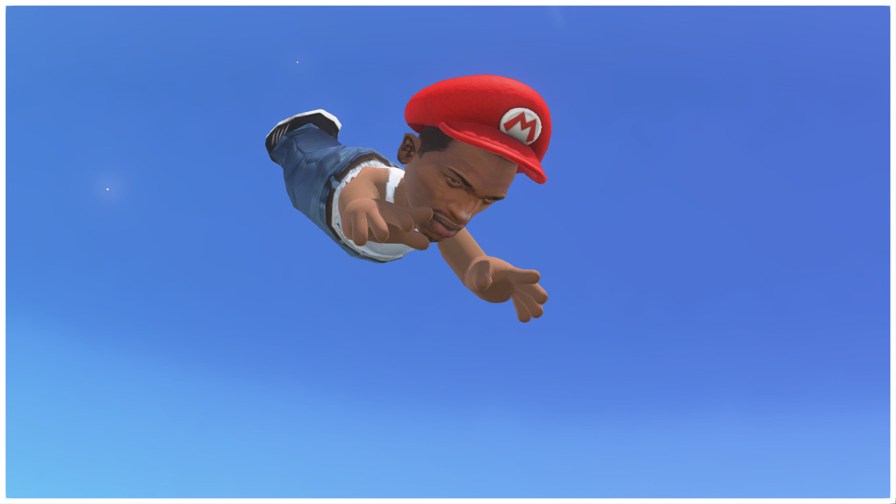 Super CJ Odyssey Mod for Super Mario Odyssey | SMO Mods