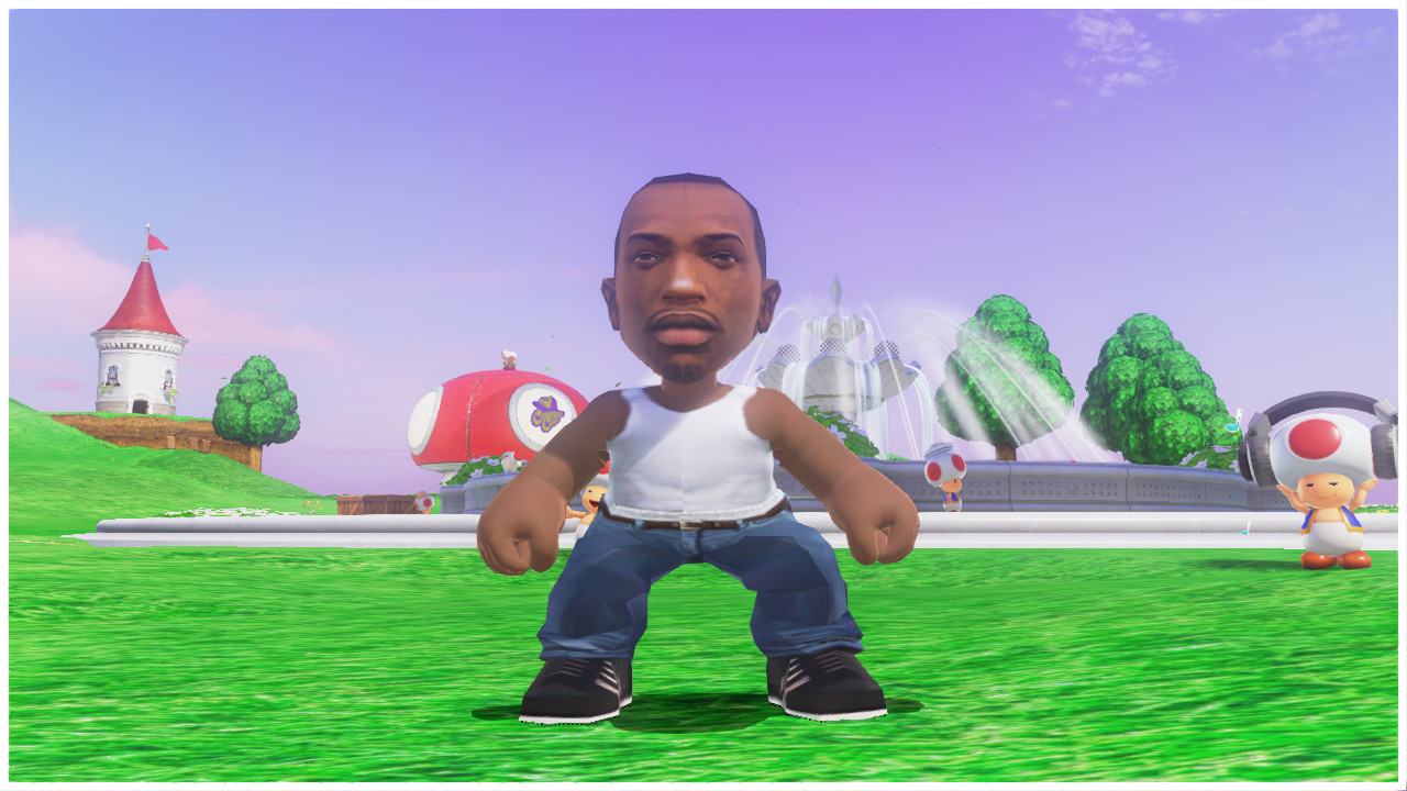 Super CJ Odyssey Mod for Super Mario Odyssey | SMO Mods