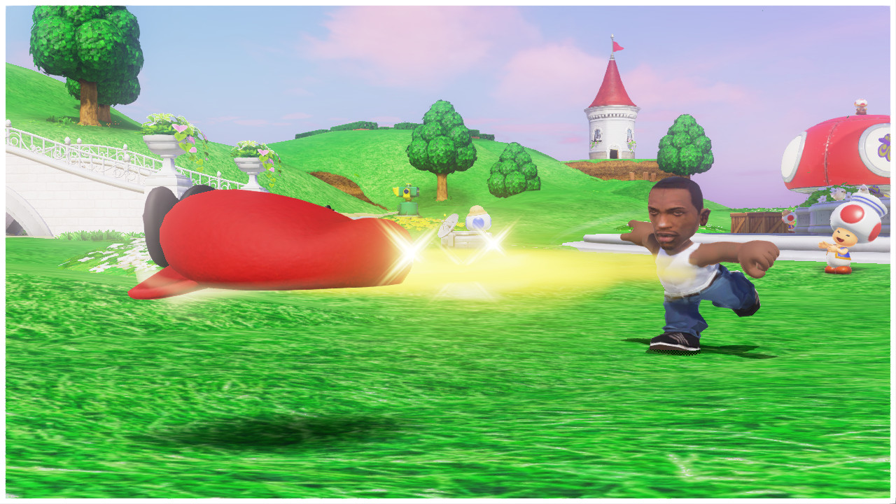 Super CJ Odyssey Mod for Super Mario Odyssey | SMO Mods