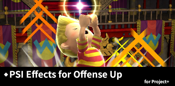 Offense Up PSI Effects for Project+ Mod for Super Smash Bros. Brawl ...