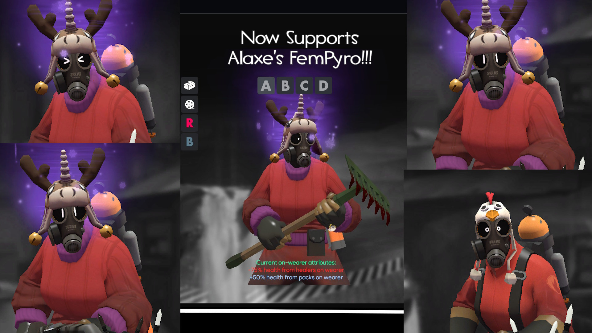 Max's Cartoony Pyro Eyes Mod for Team Fortress 2 | TF2 Mods