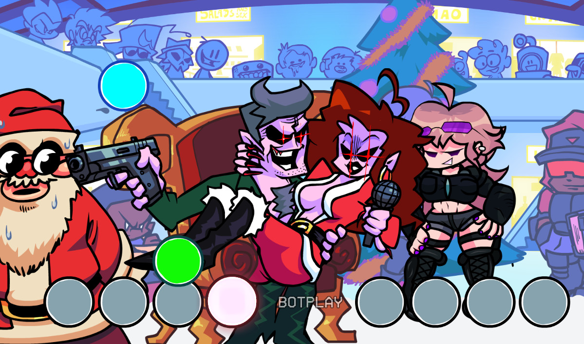 AgentVoiidGF_over_GF Mod for Friday Night Funkin' | FNF Mods