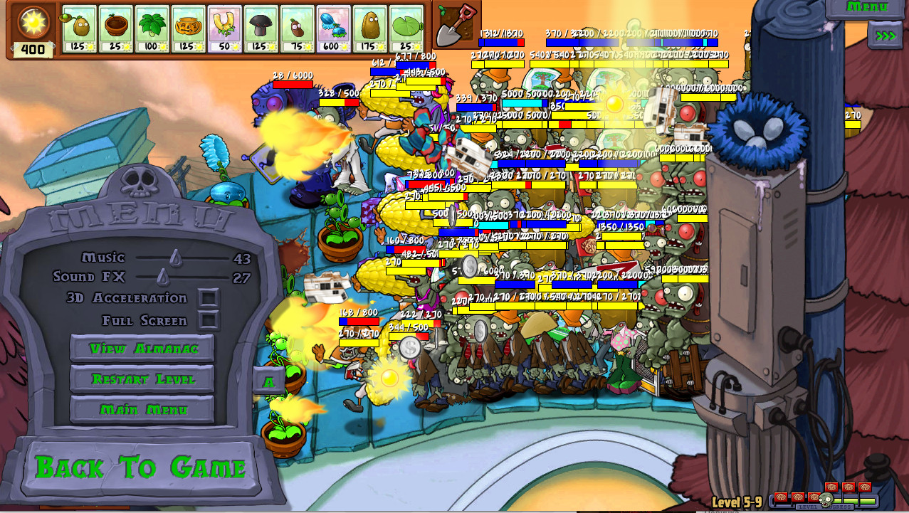 PVZ: Garbag's Hard Mode! Mod for Plants vs. Zombies | PVZ Mods