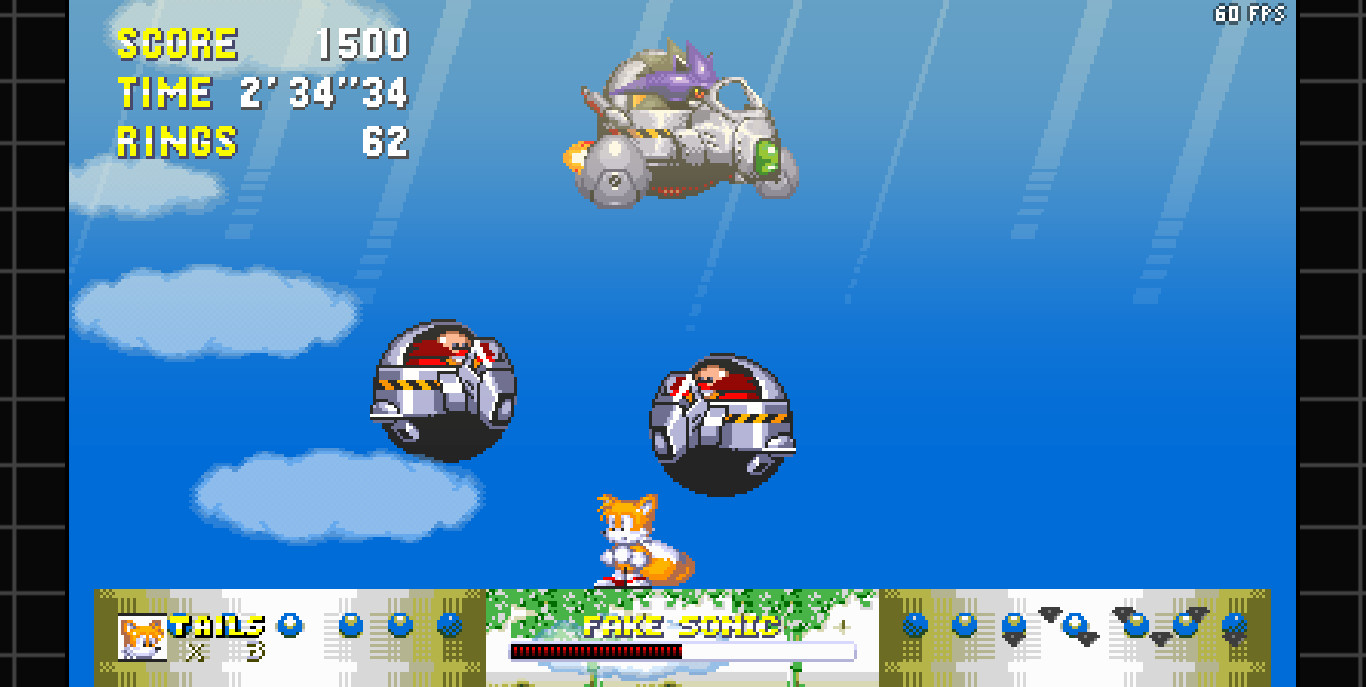 Mecha Sonic in OVA style design Mod for Sonic 3 A.I.R. | S3AIR Mods