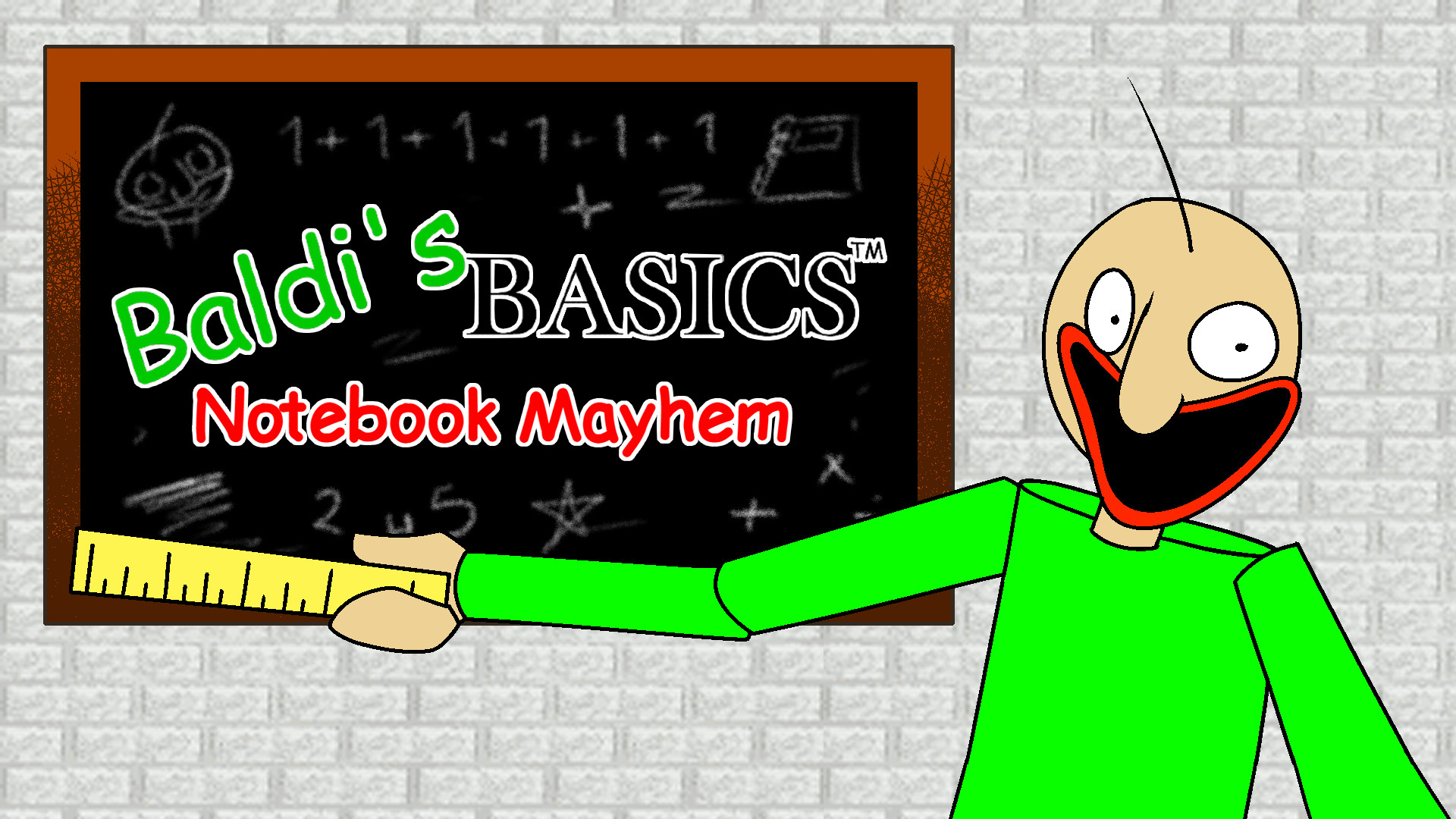 Baldi's Basics: Notebook Mayhem Mod for Friday Night Funkin' | FNF Mods