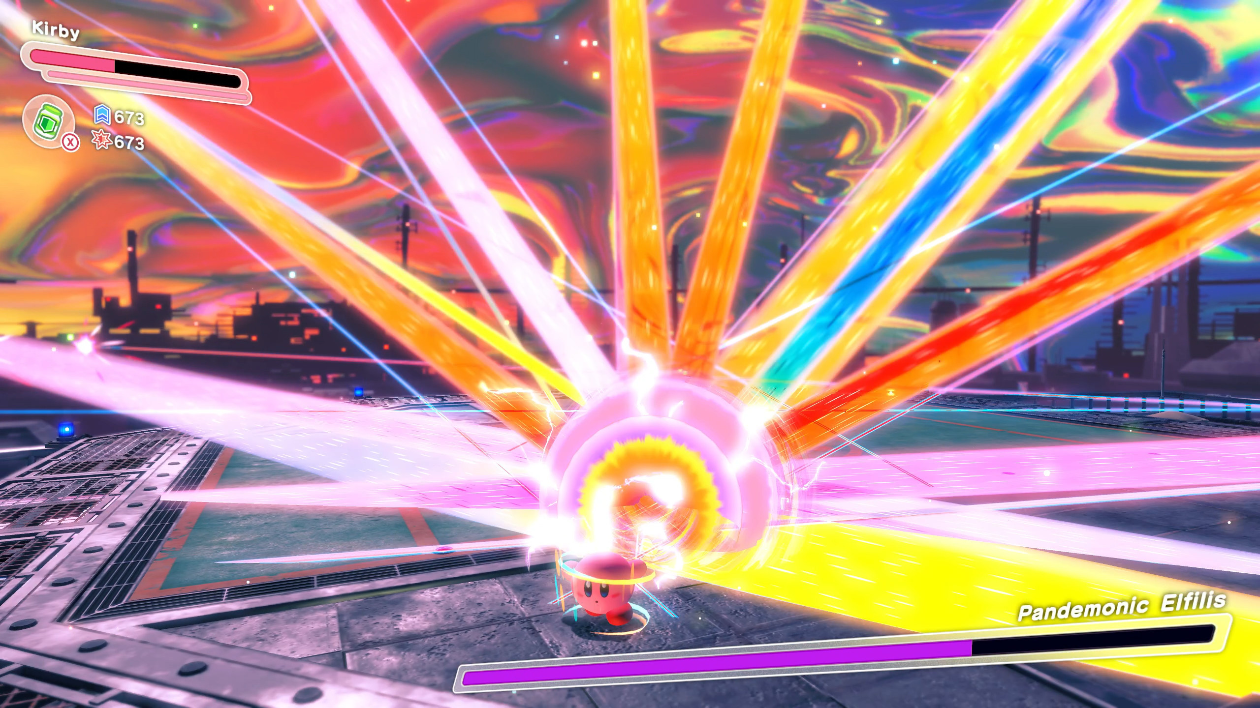 Pandemonic Elfilis Mod for Kirby and the Forgotten Land | K:FL Mods