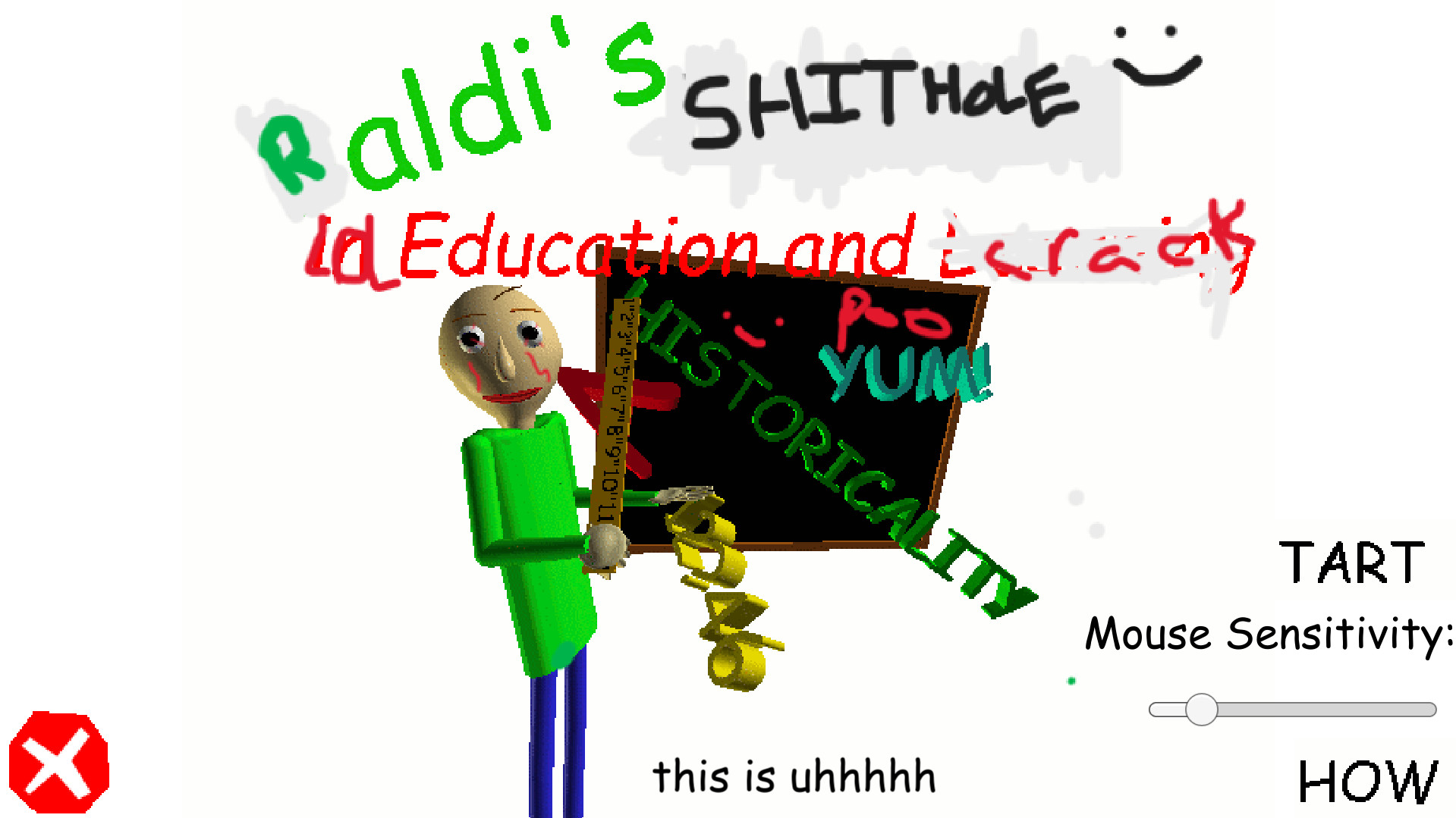 Raldi's Shithouse Mod for Baldi's Basics | Baldi Mods