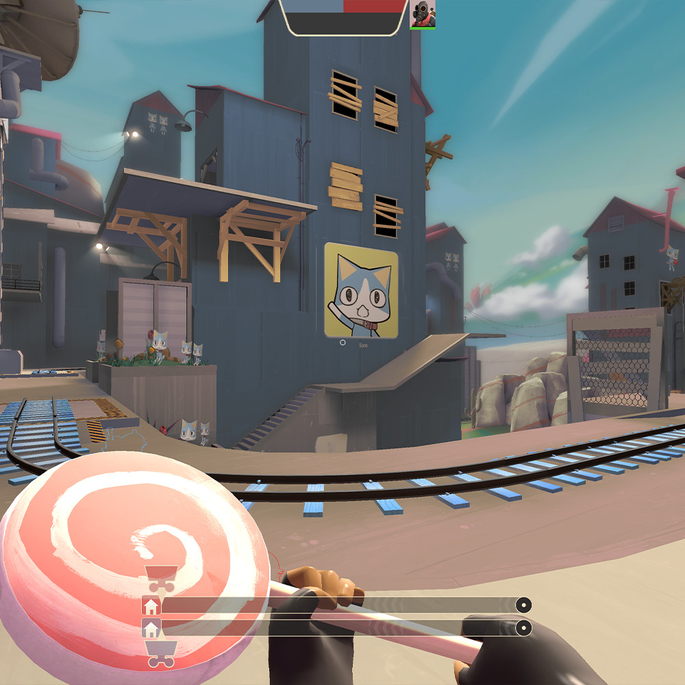 Sora Land (Retextured Pyroland) Mod for Team Fortress 2 | TF2 Mods