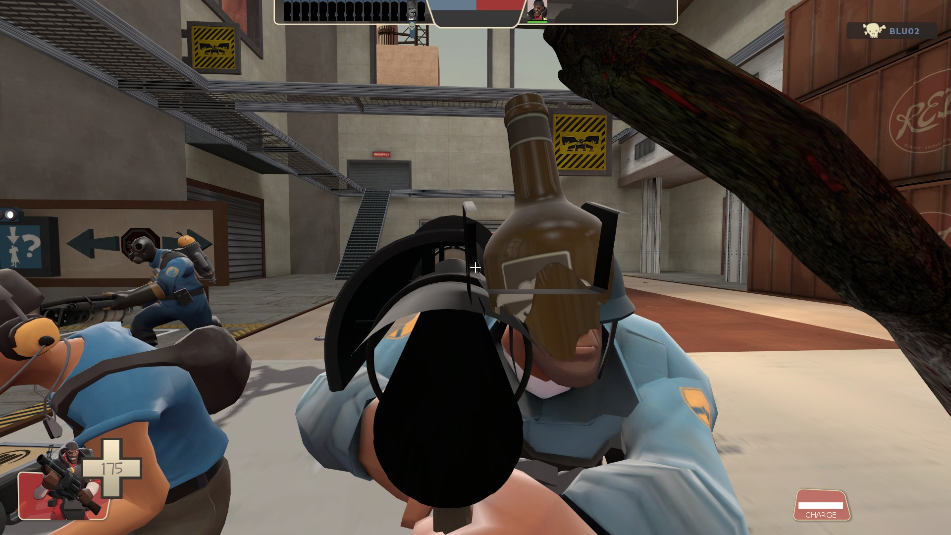 L4D2 Charger Replace Demoman Mod for Team Fortress 2 | TF2 Mods